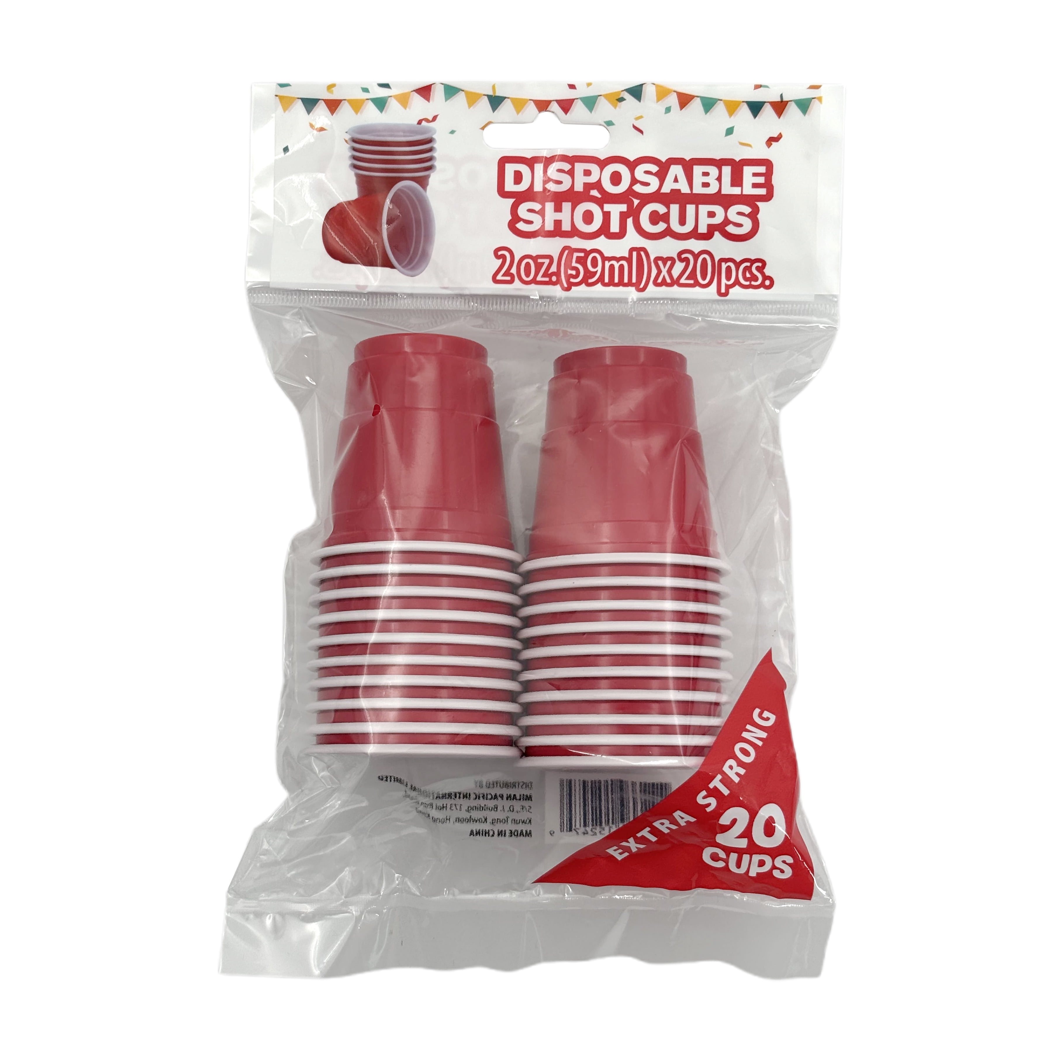 Disposable Shot Cups 20ct - Walmart.com