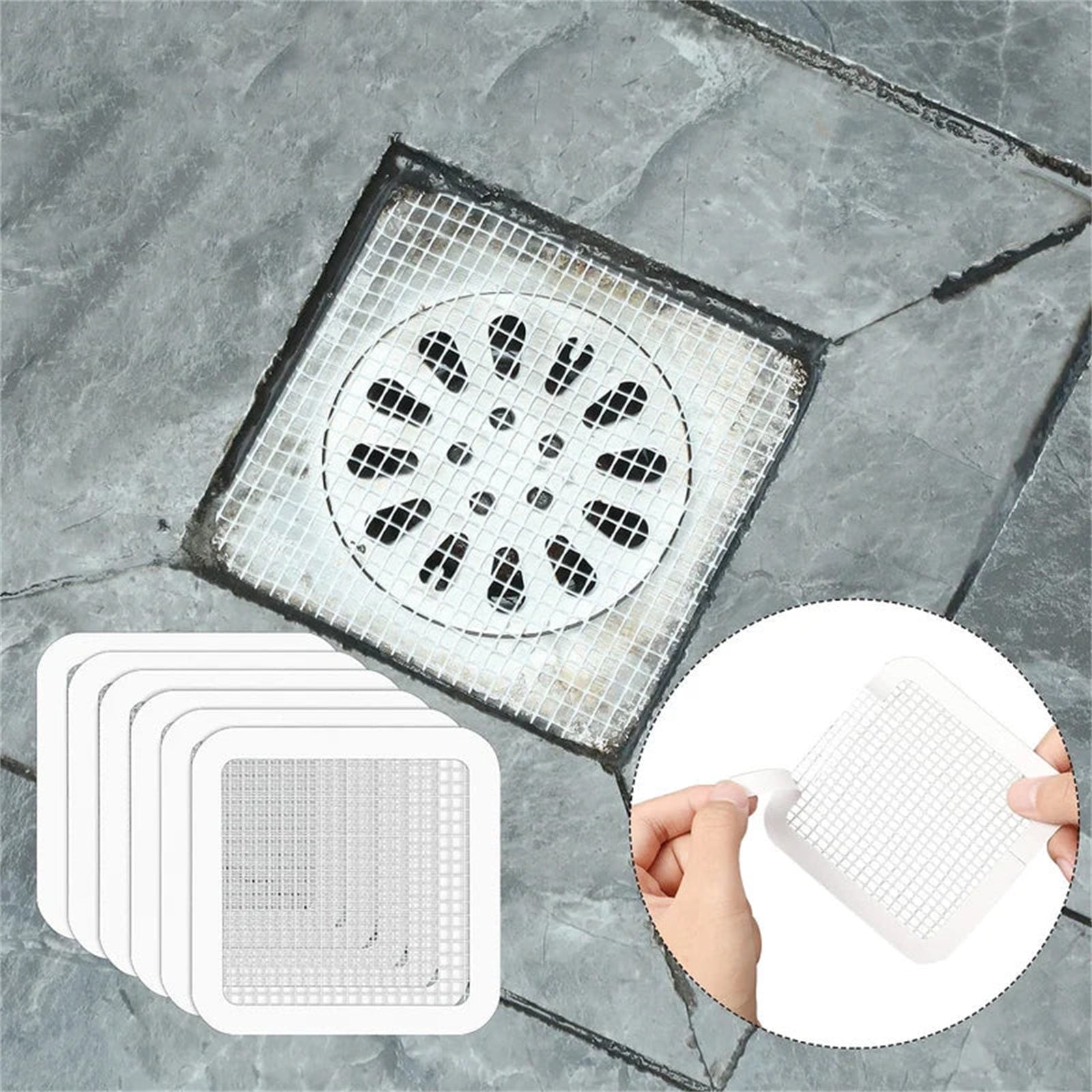 Clearance Disposable Shower Drain Cover Floor Drain Sticker,Square ...