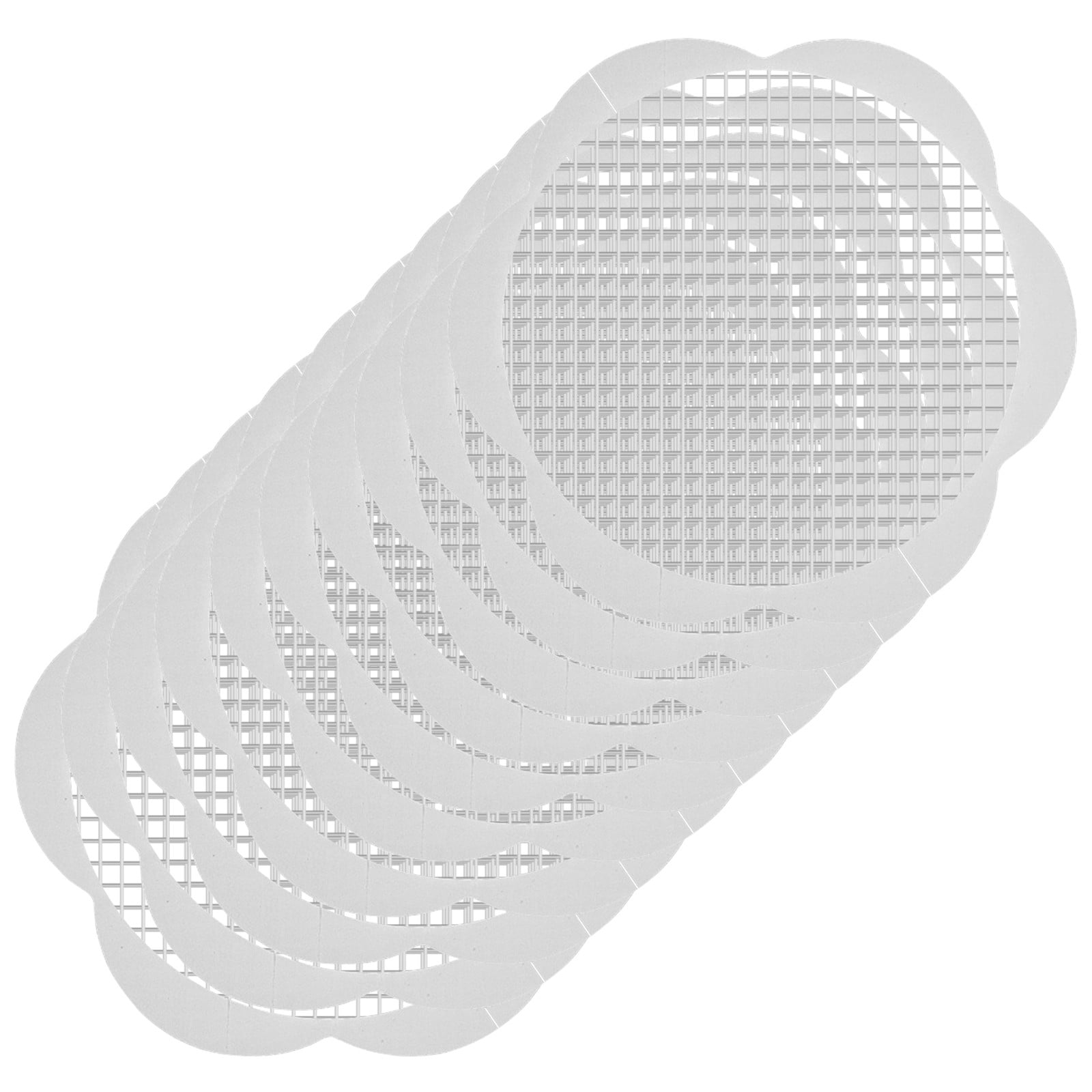 Disposable Shower Drain Hair Catcher Mesh Stickers,Shower Drain Hair ...