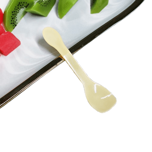 Disposable Spoon Snowball Digging Spoon Plastic Transparent Ice Cream ...