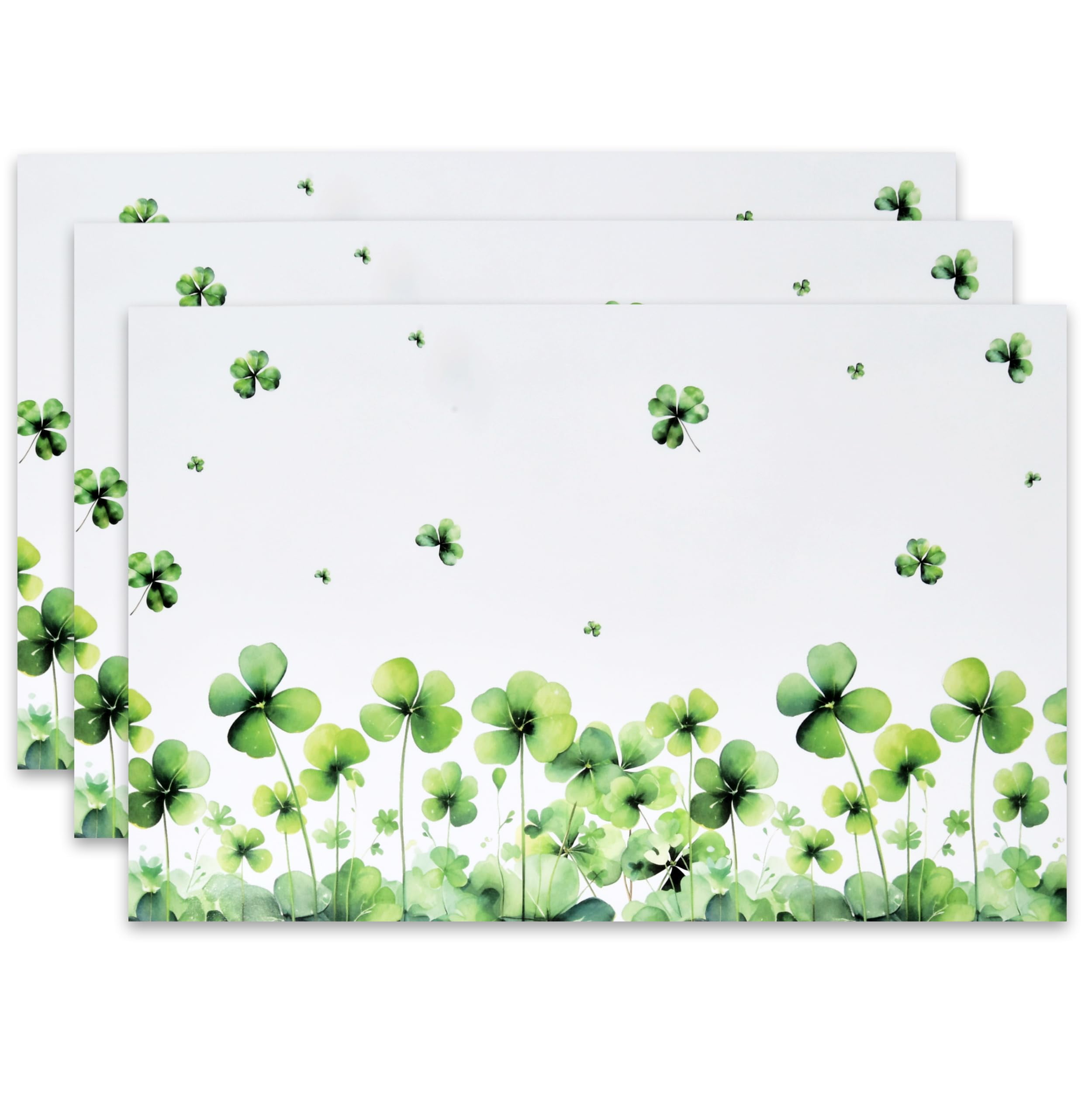 Disposable St Patrick's Day Paper Place Mats 50 Pack 11" x 17" Saint ...