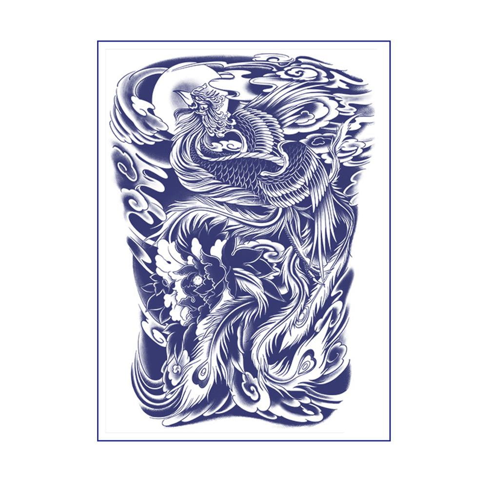 Disposable Tattoo Stickers Fade After 1 Week Temporary Tattoo Stickers ...
