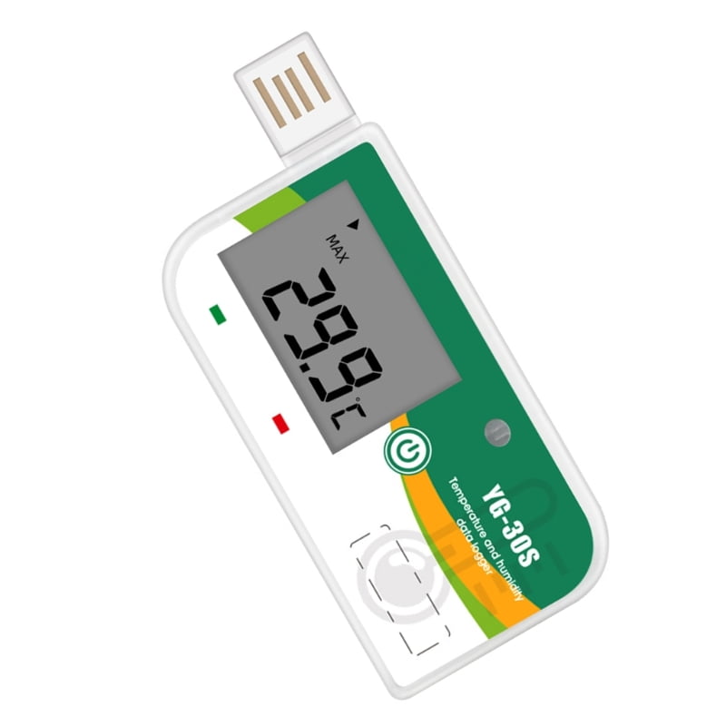 Disposable Temperature Humidity Data Recorder 35000 Storage USB Data ...