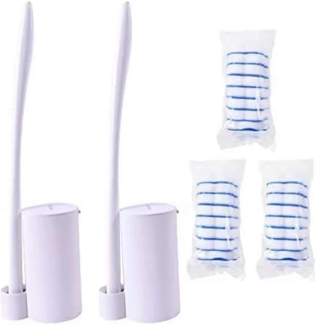 Disposable Toilet Bowl Brush， Toilet Bowl Cleaner Wands, Toilet ...