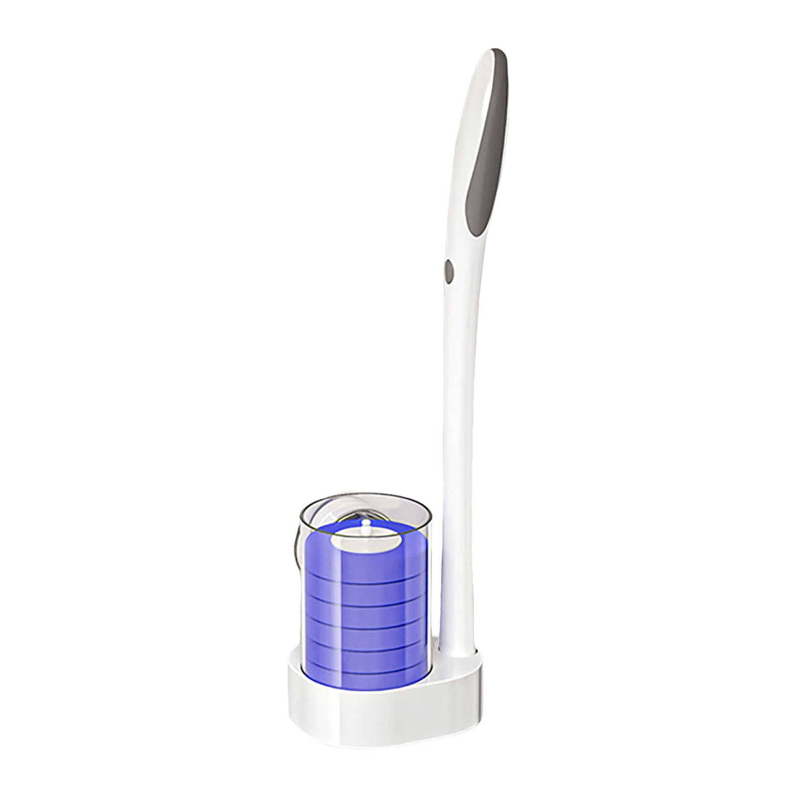 Disposable Toilet Bowl Brush with Toilte Wand Re-fills,No Drilling Wall ...