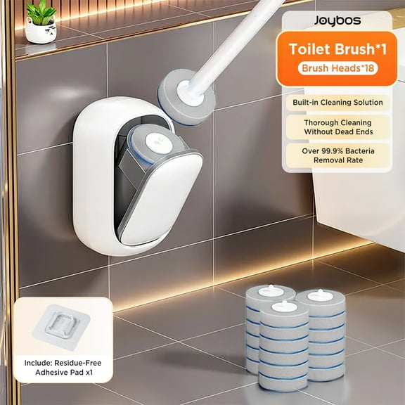 Disposable Toilet Brush, Toilet Bowl Cleaning System with 24 Count Wand ...