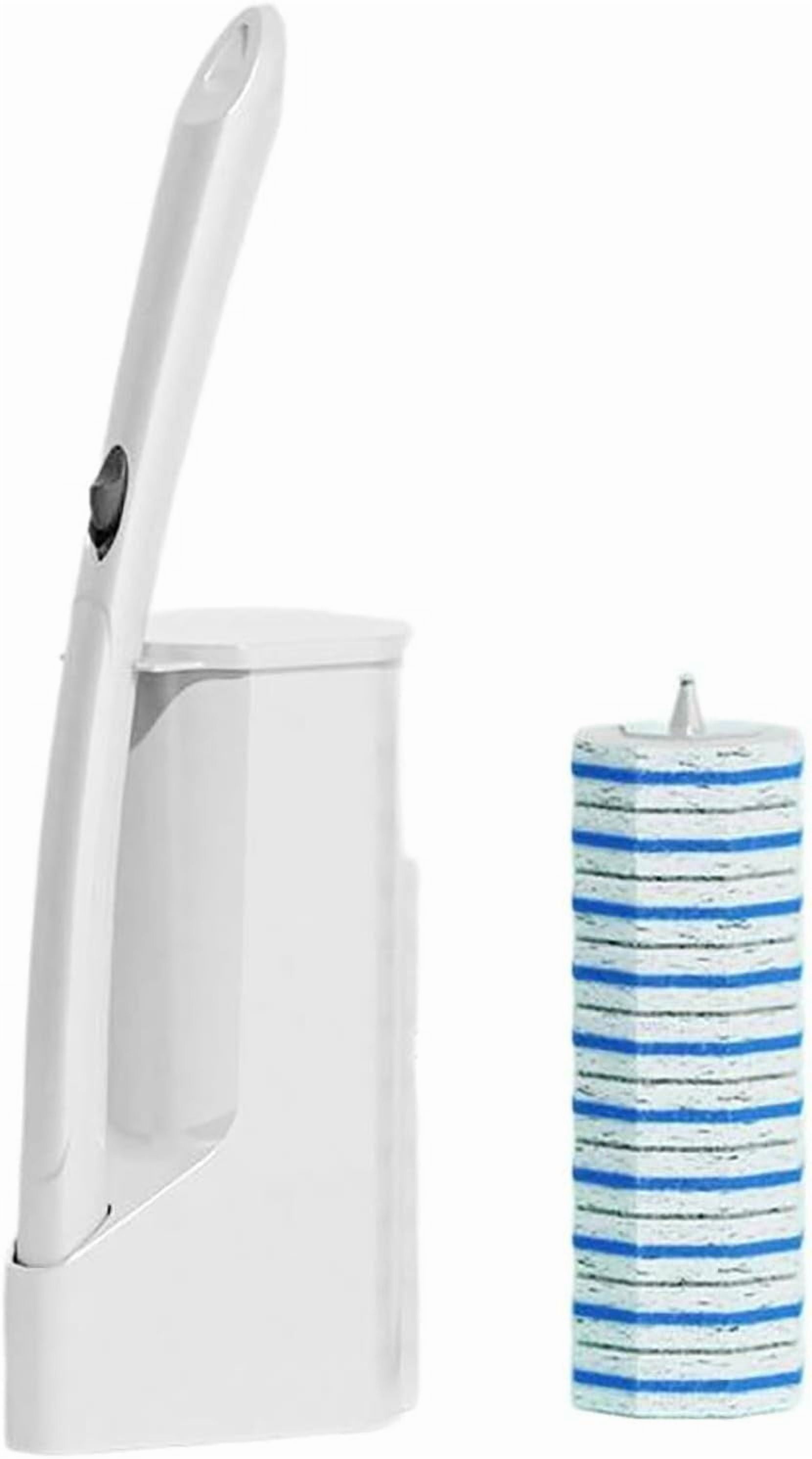 Disposable Toilet Brush Set with 10 Wand Refills,Toilet Bowl Cleaner ...