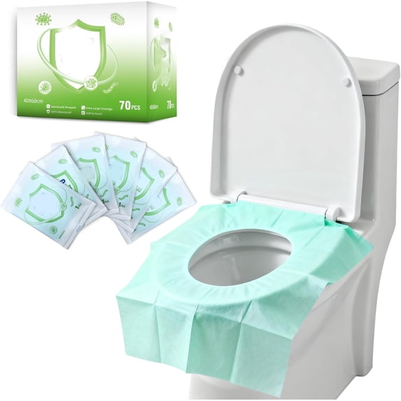 Disposable Toilet Seat Covers, Individually Travel Pack, Waterproof ...