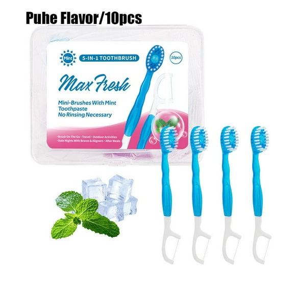 Disposable Toothbrush Toothpaste