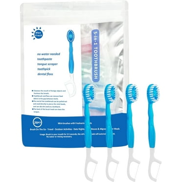 Disposable Mini Travel Toothbrushes 10 Count - Walmart.com