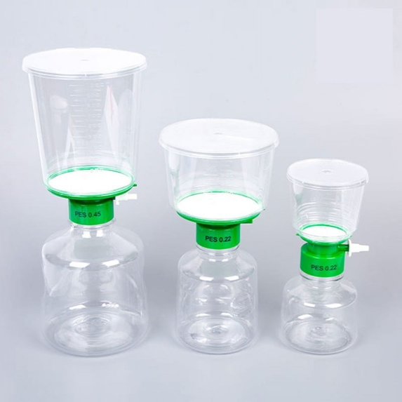 Disposable Vacuum Filtration Equipment/Sterile Filter - with PES, PVDF ...