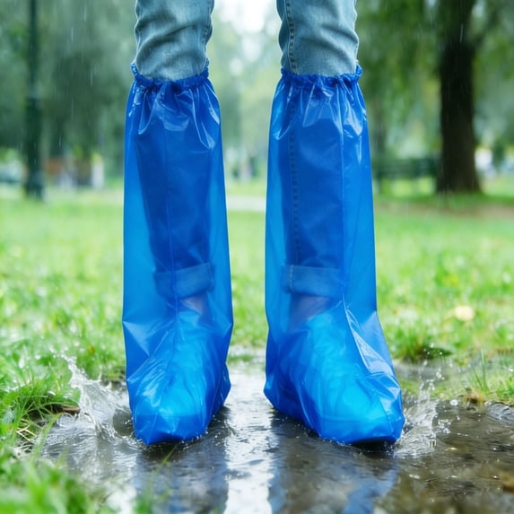 Disposable Waterproof Shoe Covers for Rain,10 Pairs Shoe Covers ...