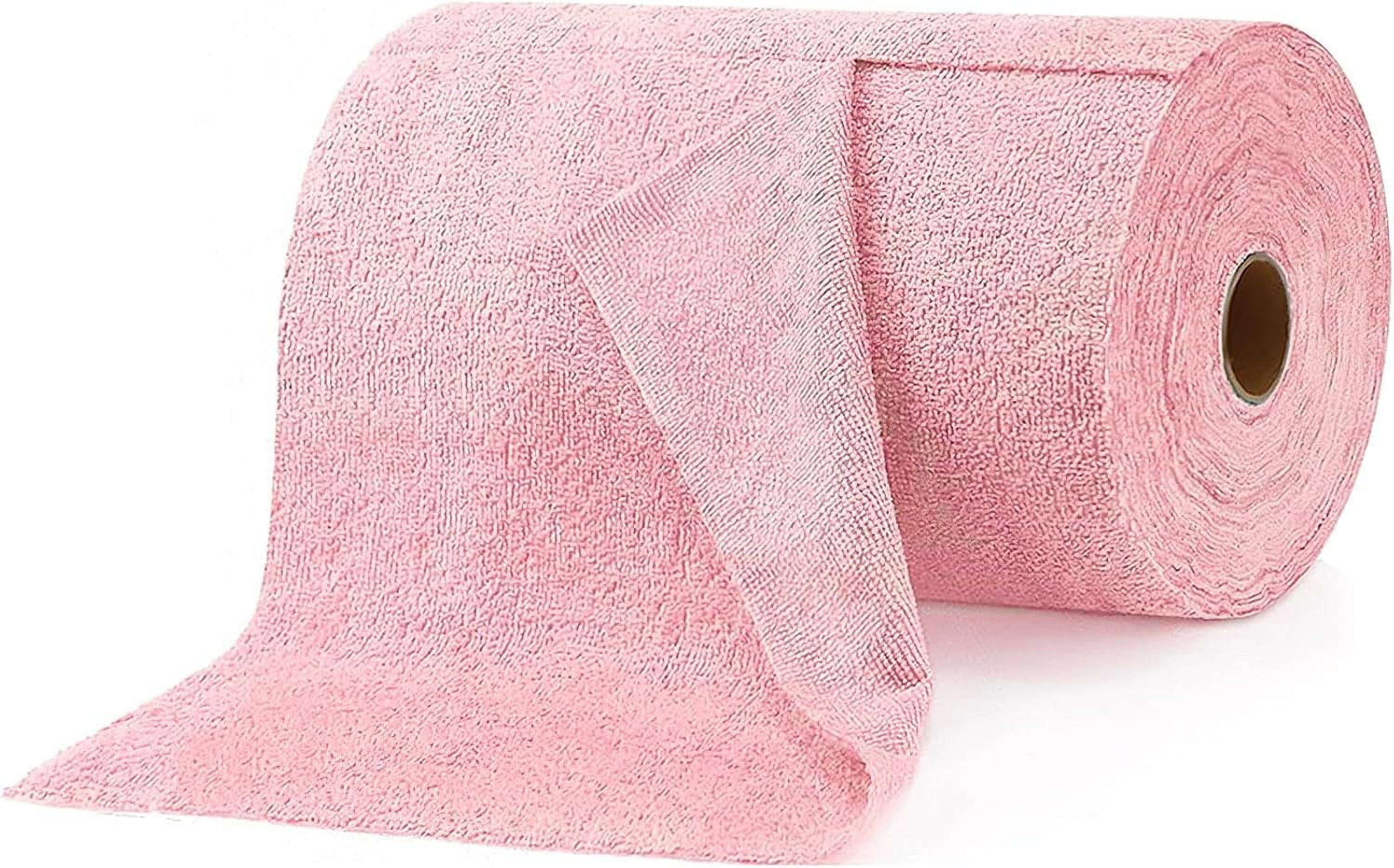 Disposable Wipes, 2 Rolls of Microfiber Wipes, Reusable Kitchen Roll ...