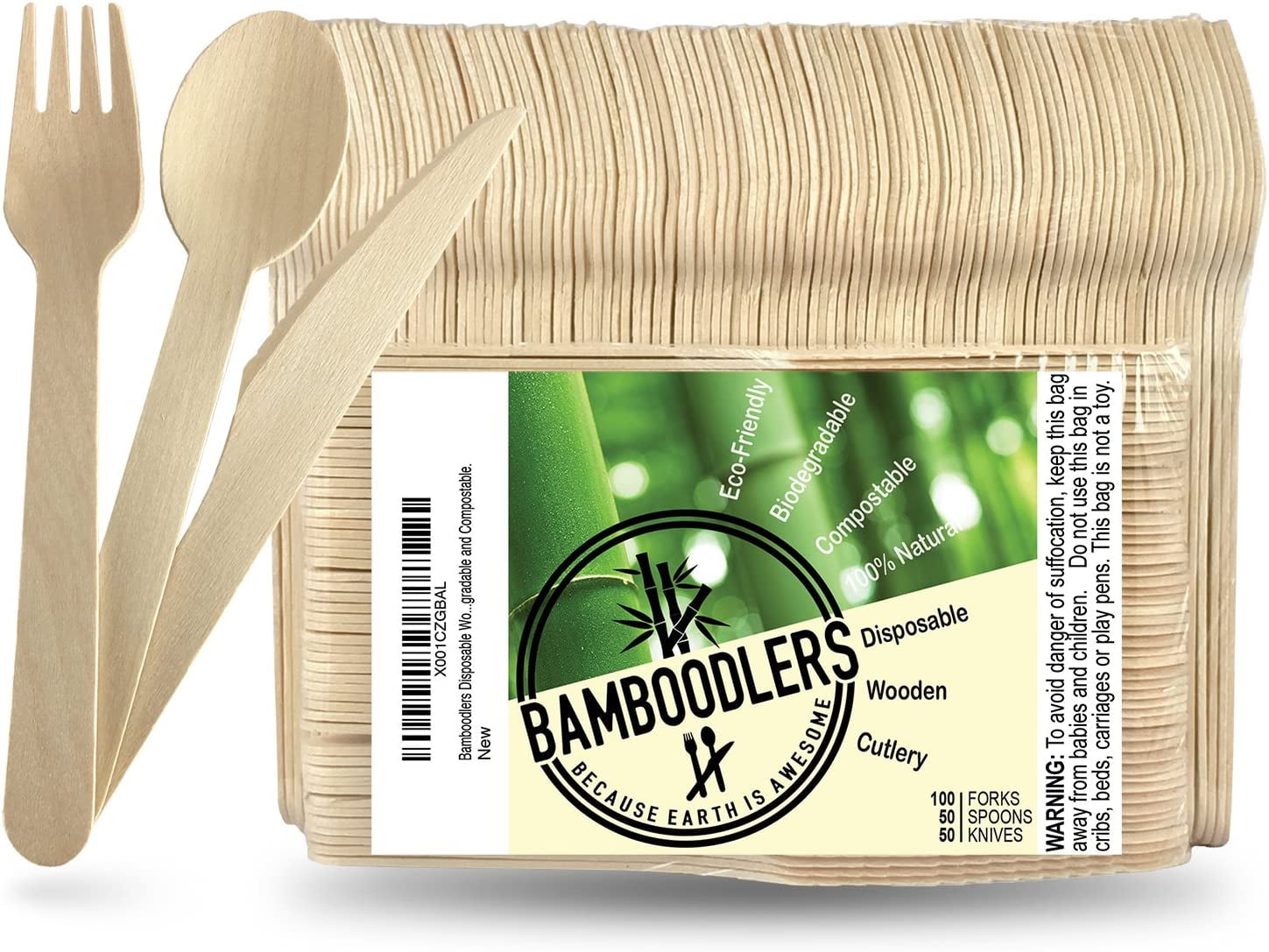 Disposable Wooden Cutlery Set | 100% All-Natural, Eco-Friendly ...