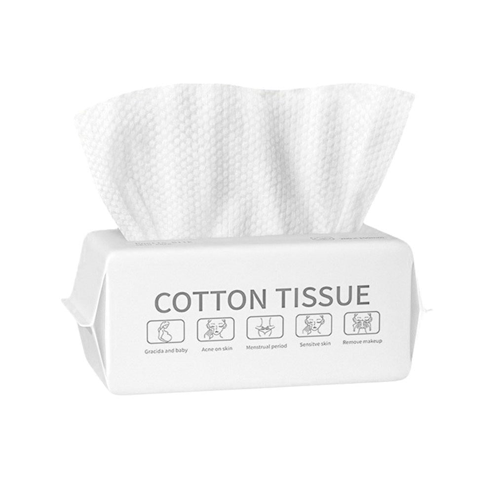 Disposable face towel For cleansing and makeup removal, and use dry wet ...