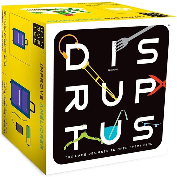 FoxMind Disruptus Transformation Toy - Create, Improve Game for Skill ...