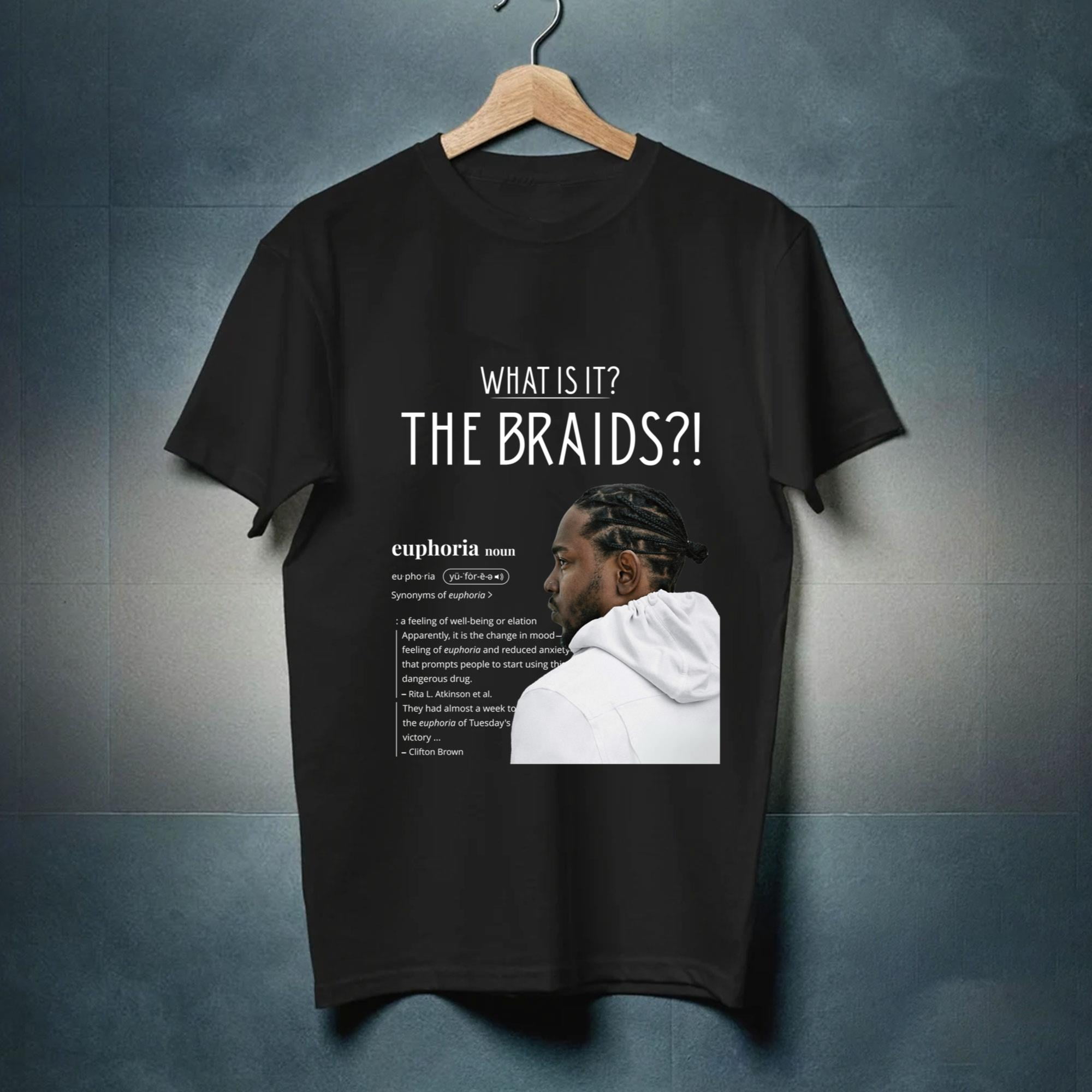Diss Shirt for Music Fans Featuring Iconic Braids Design Fast Delivery ...