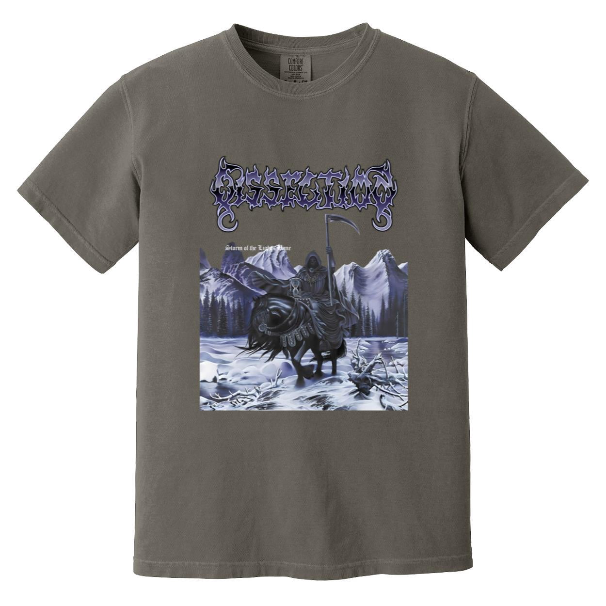 Dissection Album Comfort Color T-shirt for Black Metal Music and Art ...
