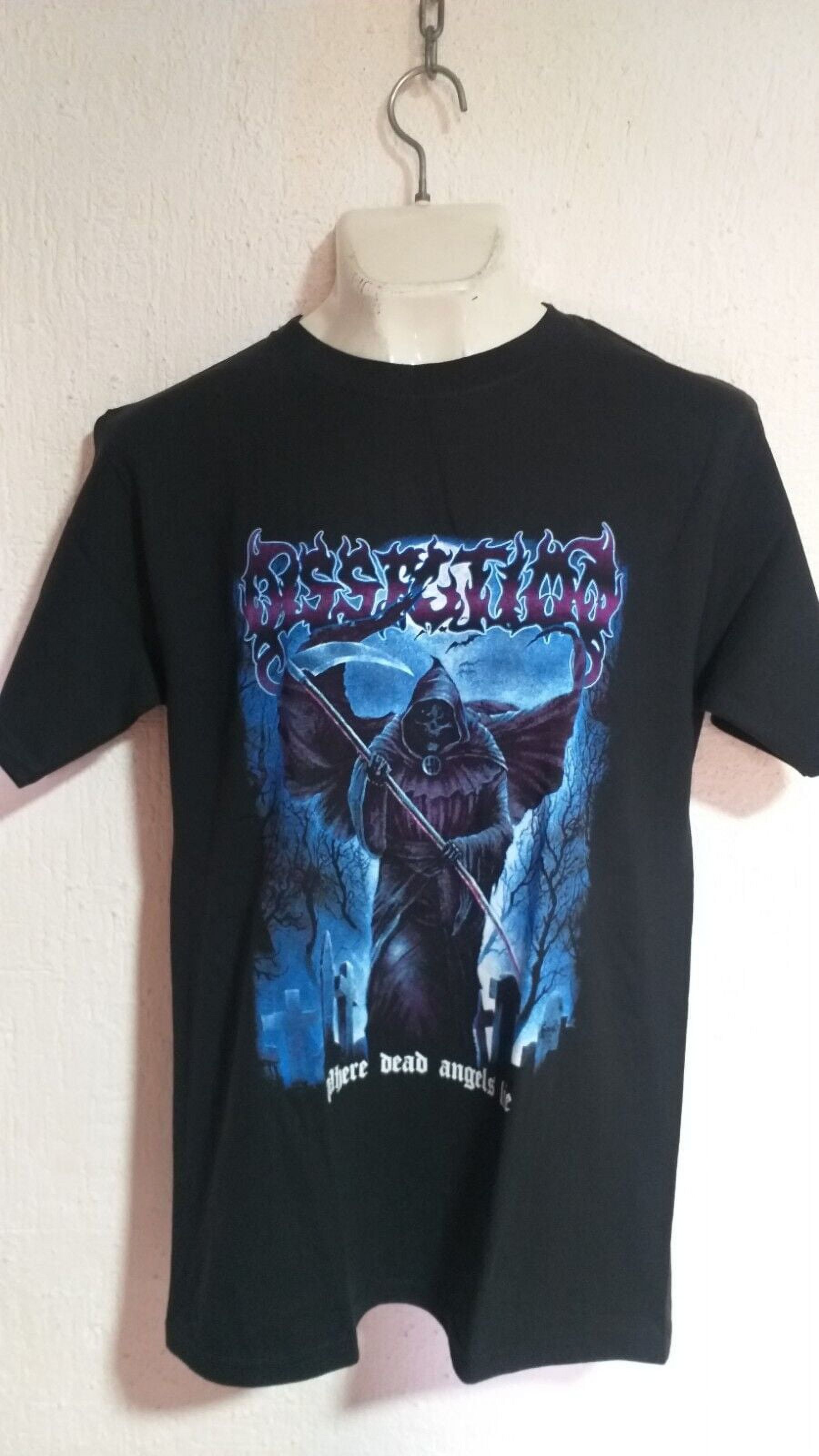 Dissection where dead T shirt black metal emperor mayhem darkthrone ...