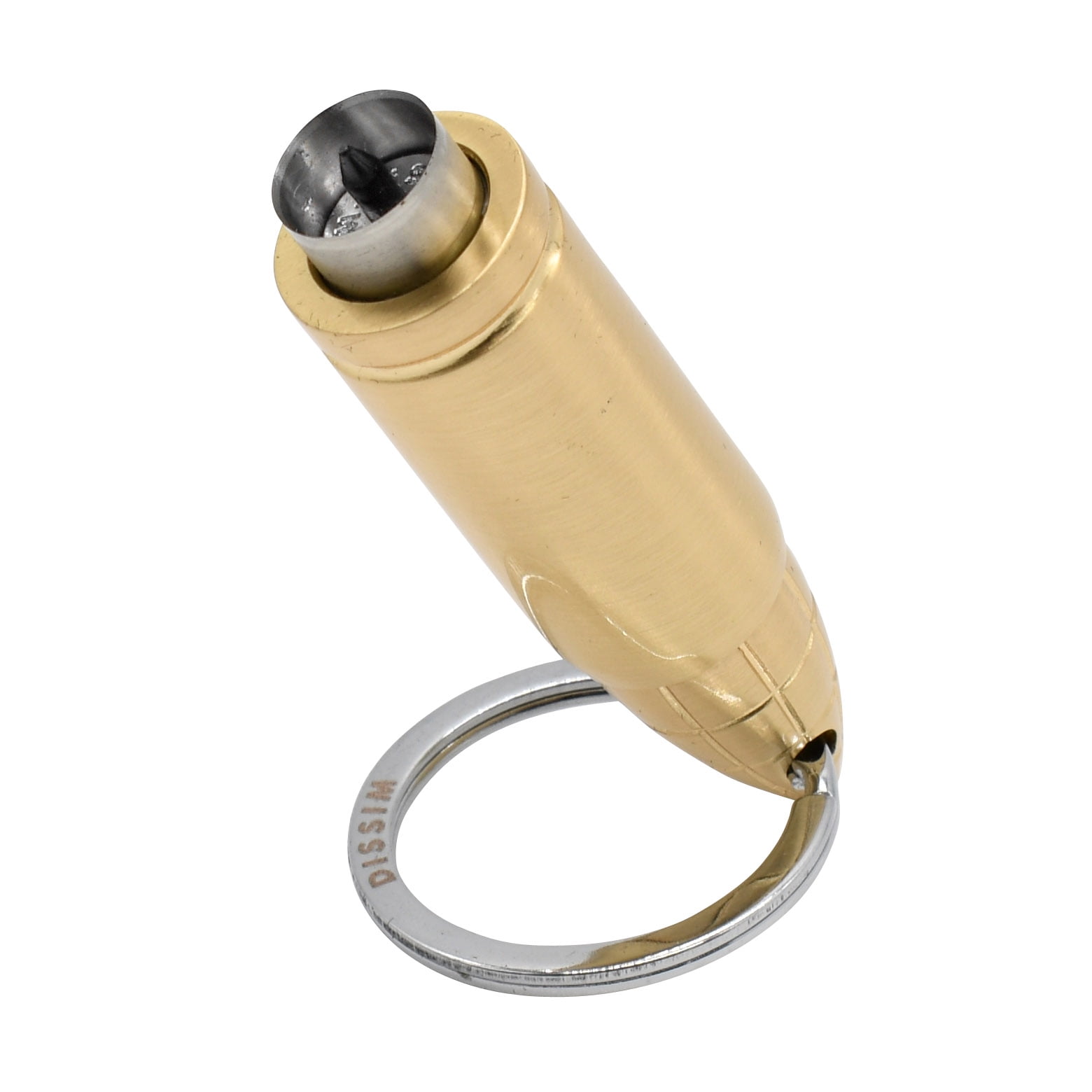 Dissim Cigar Punch Cutter Bullseye - Gold Key Chain Holder - Walmart.com