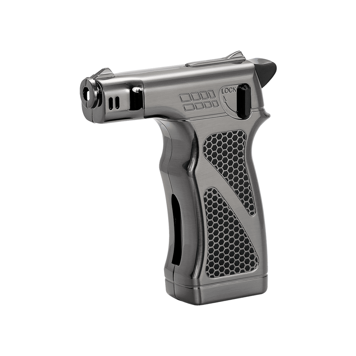 Dissim Hammer Inverted Soft Flame Pipe Lighter - Gunmetal - Walmart.com