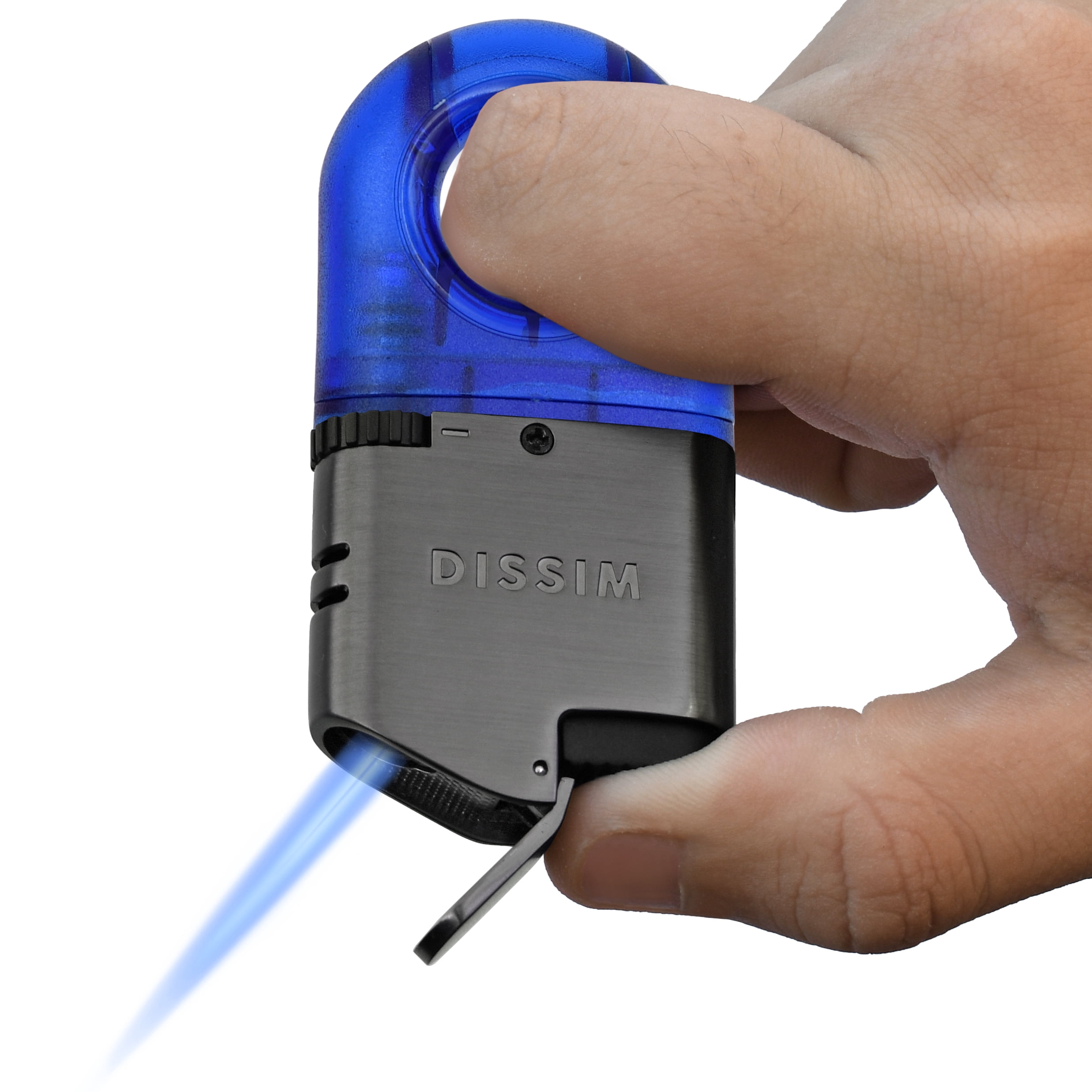 Dissim Sport Inverted Torch Flame Cigar Lighter - Blue - Walmart.com