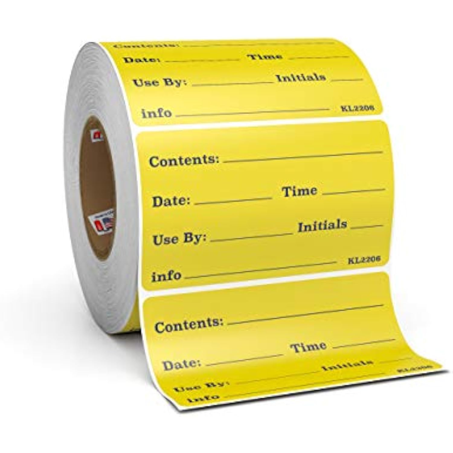 Dissolvable Food Labels for Glass, Plastic Metal, Wood - Washes Off No ...