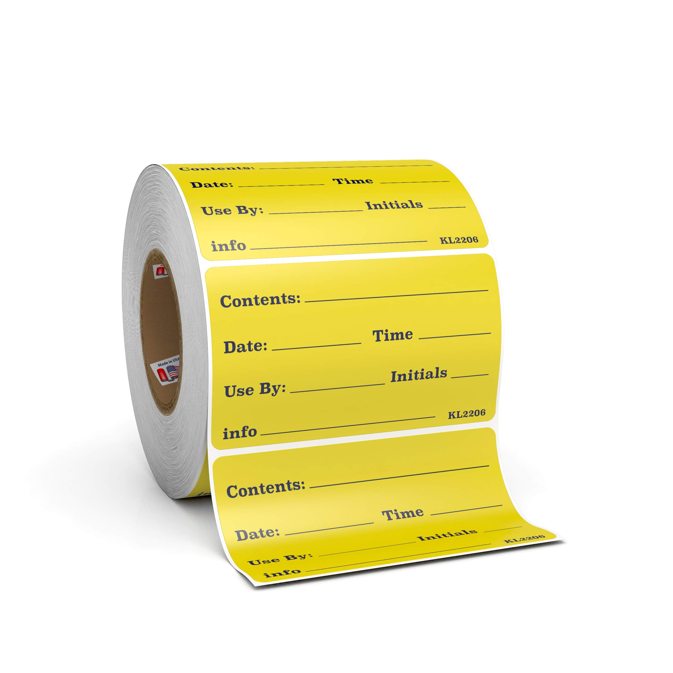 Dissolvable Food Labels for Glass, Plastic Metal, Wood - Washes Off No ...