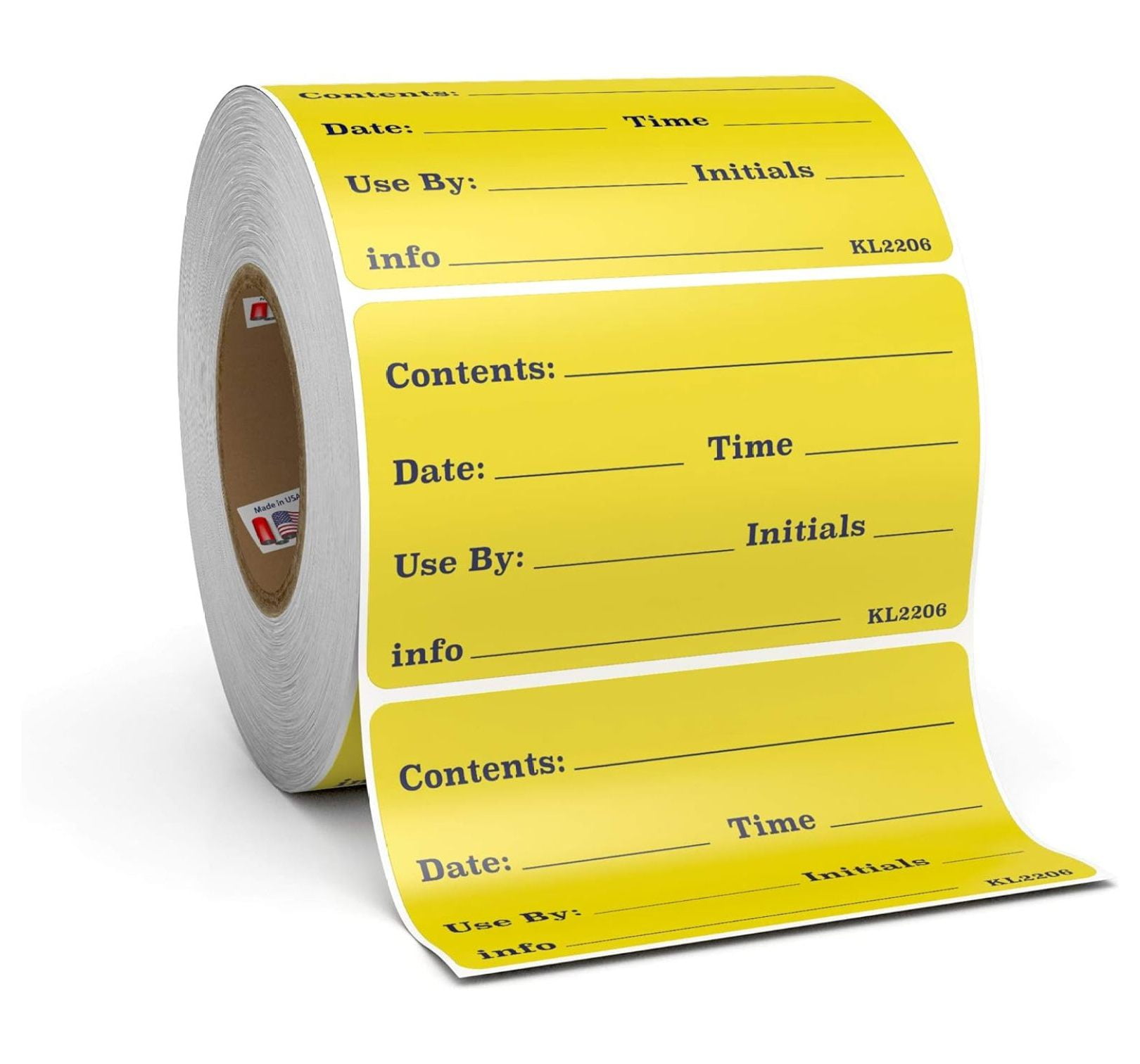 Dissolvable Food Labels for Glass, Plastic Metal, Wood - Washes Off No ...
