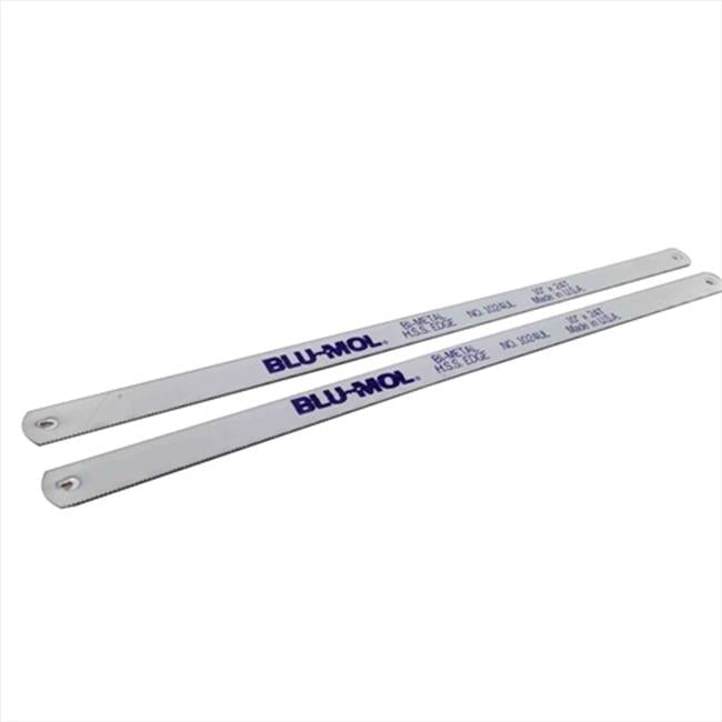 Disston 1024UL-2 Blu-Mol 10 In. 24 Tpi Bi-Metal Hack Saw Blade- 2 Pack ...