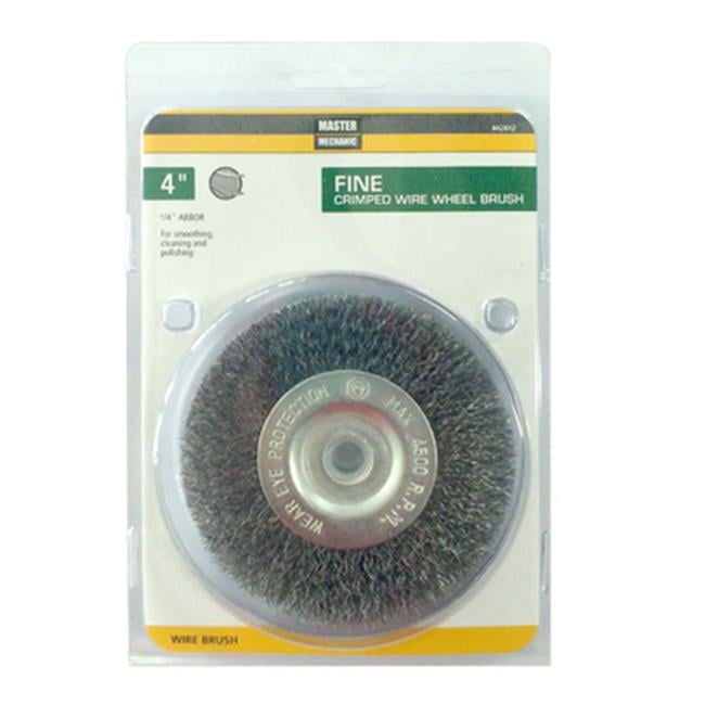 Disston 842812 4 in. Master Mechanic Fine Crimped Wire Wheel - Walmart.com