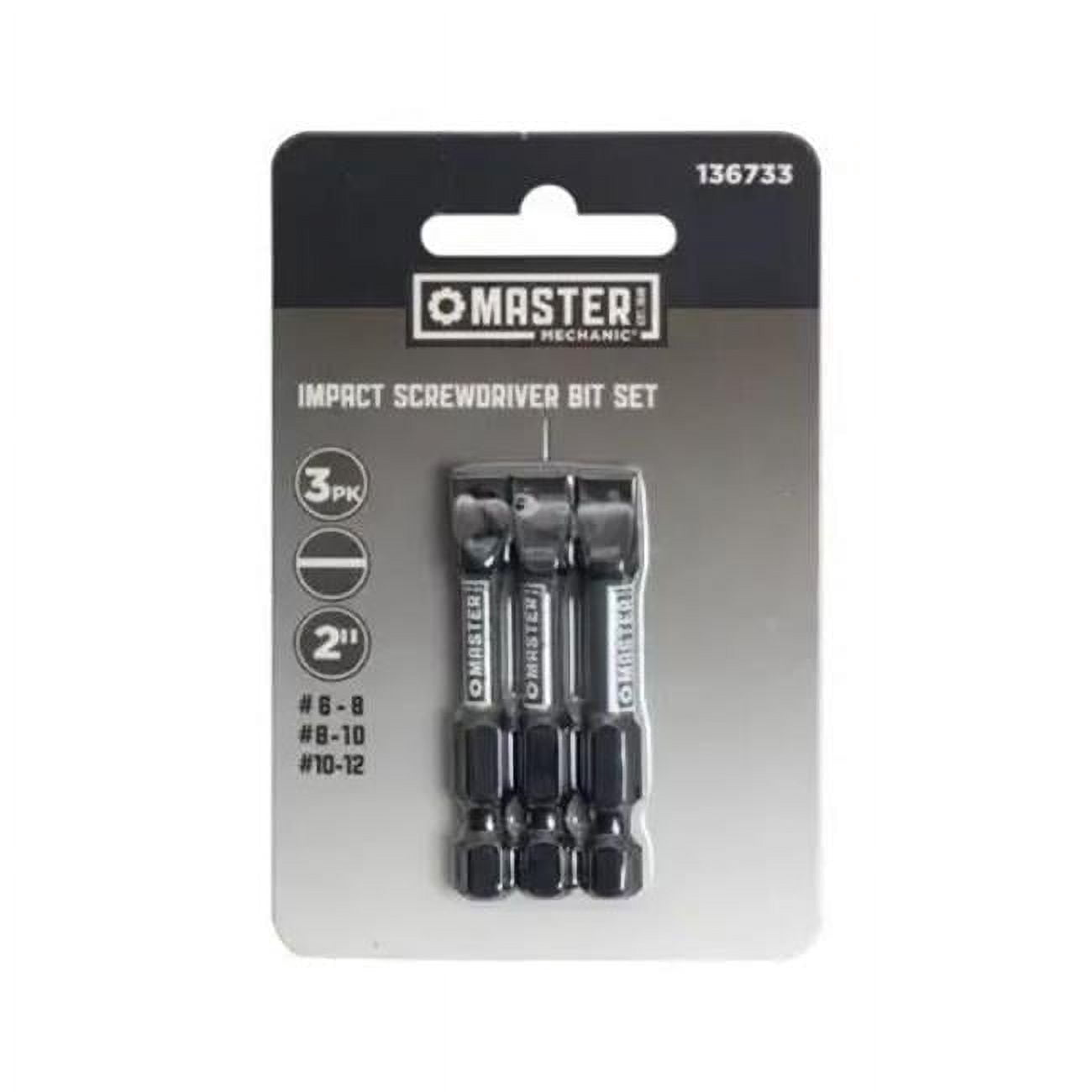 Disston 136733 Slot Impact Screwdriver Bit Set - 3 Piece - Walmart.com