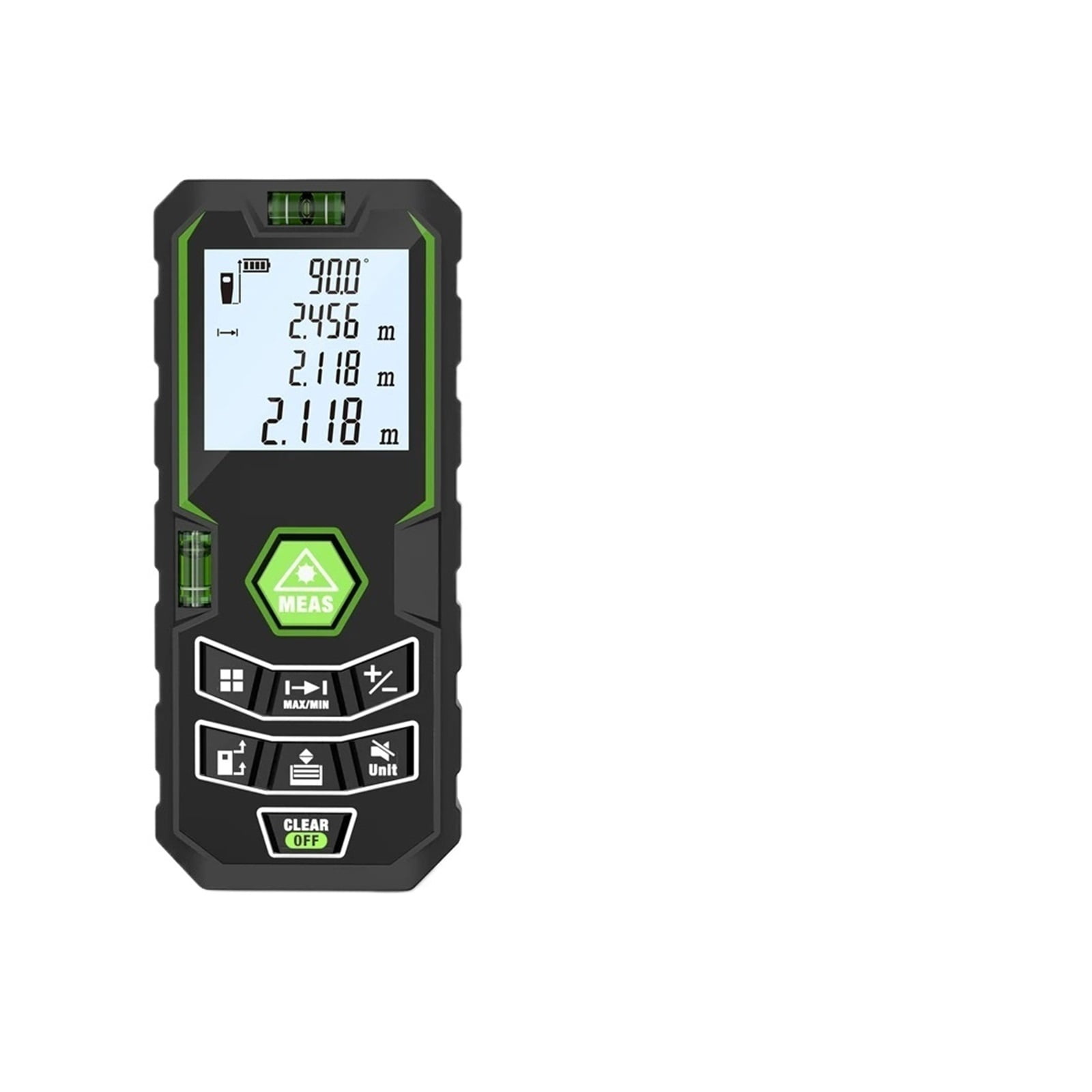 Distance Measure Meter X6-50/100/120M/In/Ft Backlit LCD Measure With ...