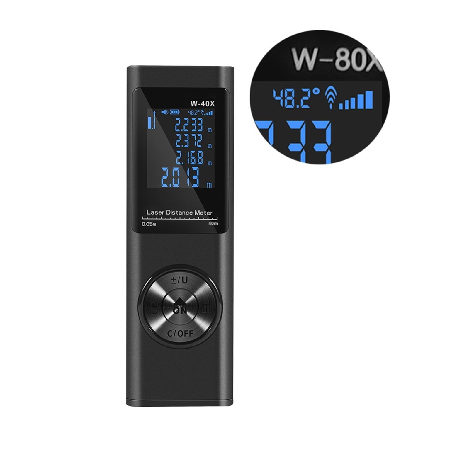 Distance Meter Rangefinder Tape Measure Digital Rangefinder Angle ...