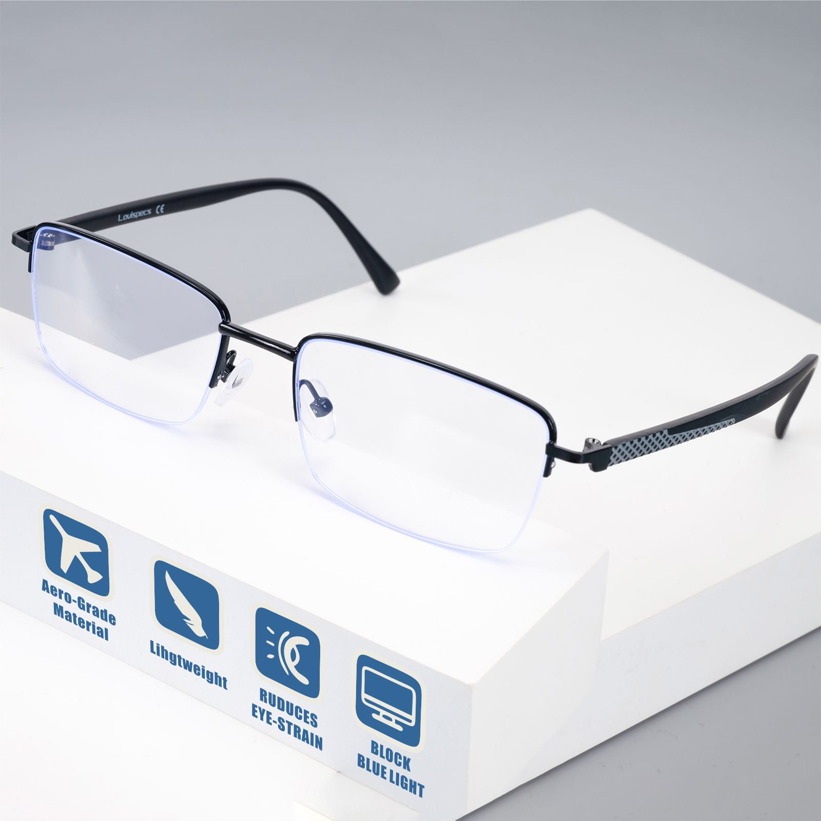 Distance Nearsighted Glasses For Men, Near Sighted Vision Driving ...