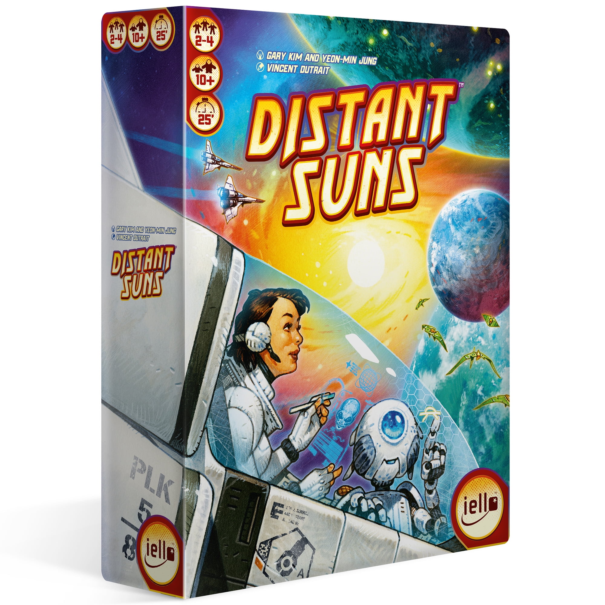Distant Suns - Choose & Write Game, Kids & Family, Iello Games, Ages 10+, 2-4 Players, 25 Min ...