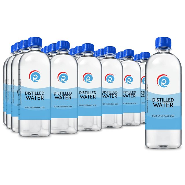 Distilled Water 16.9 fl.oz. | General Multi-Use | Purified Distilled ...