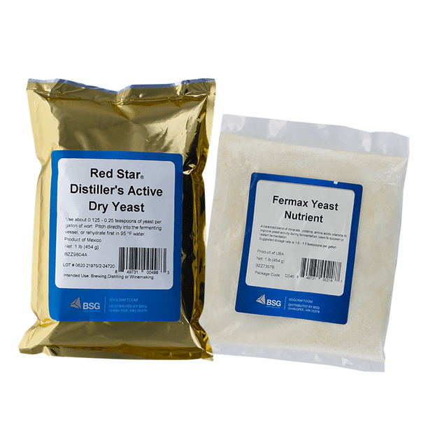 Distiller's Yeast (Dady) and Fermax Yeast Nutrient Combination ...