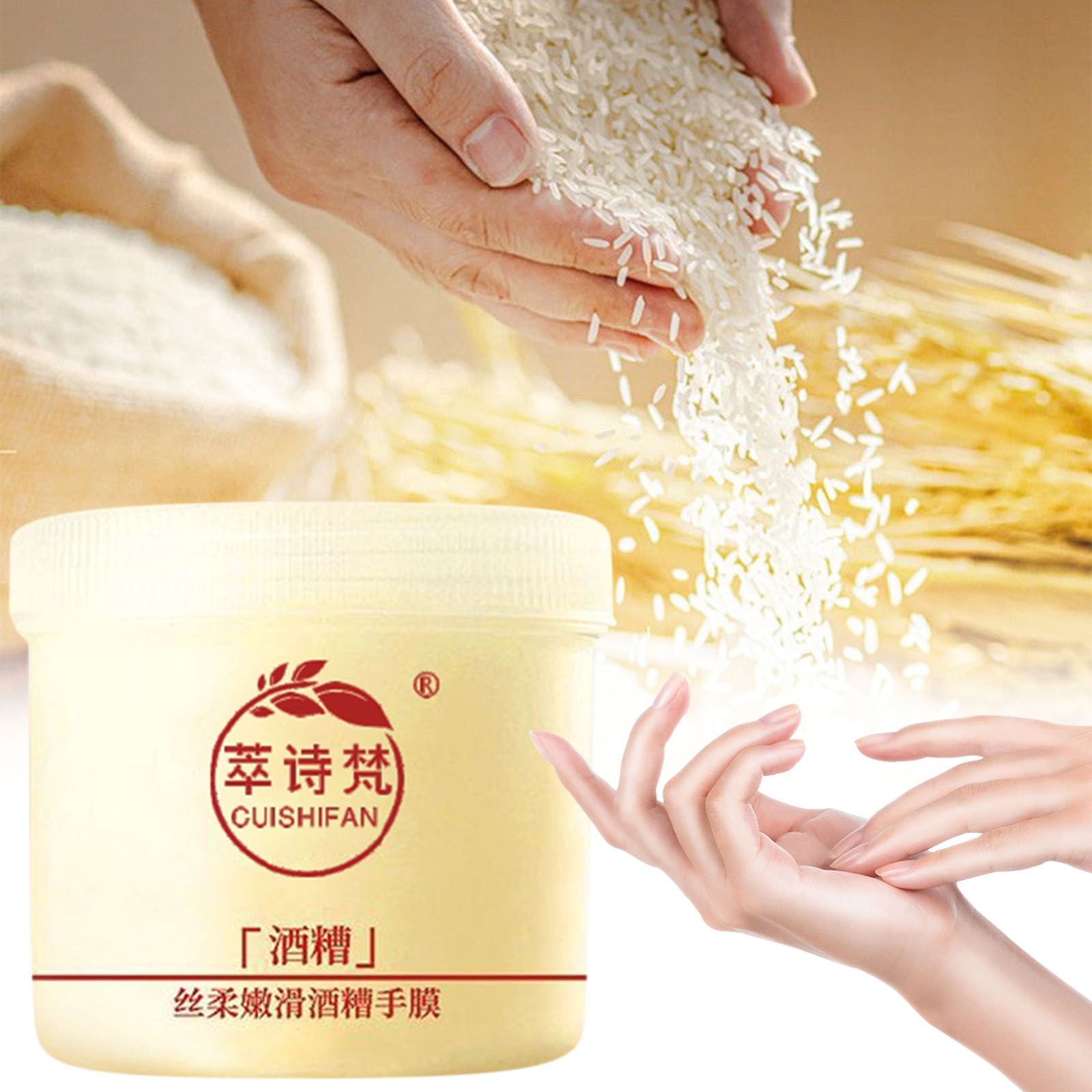 Distillers Grains Hand Mask - 280g Silk Soft Moisturizing & Brightening ...