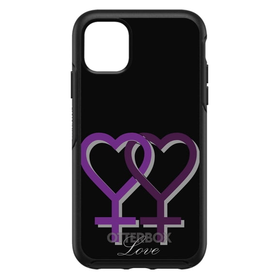 DistinctInk OtterBox Symmetry Custom Case for Apple iPhone 14 (6.1 ...