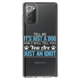 DistinctInk Clear Shockproof Hybrid Case for Samsung Galaxy Note 20 (6. ...
