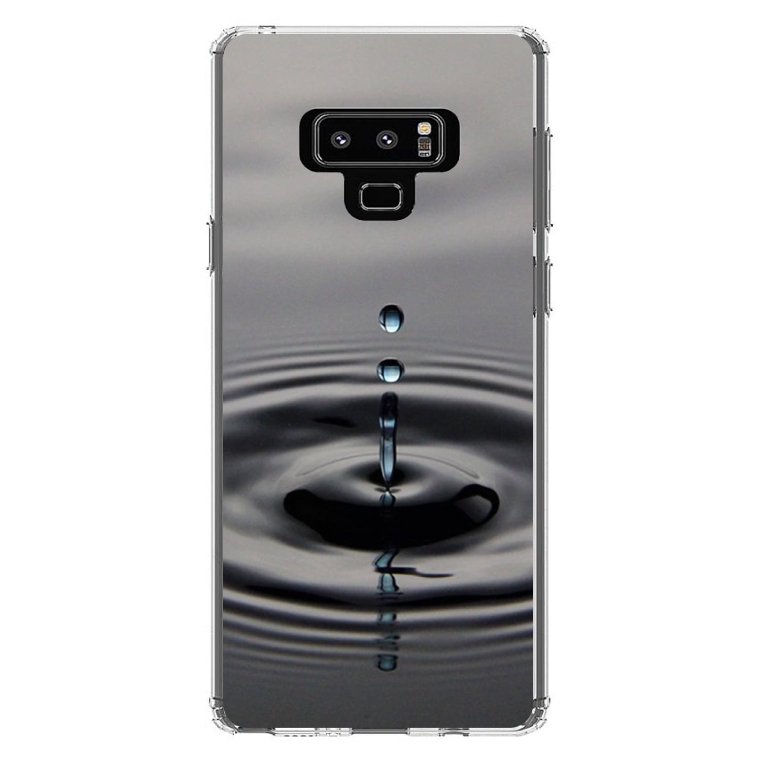 DistinctInk Clear Shockproof Hybrid Case for Samsung Galaxy Note 9 ...