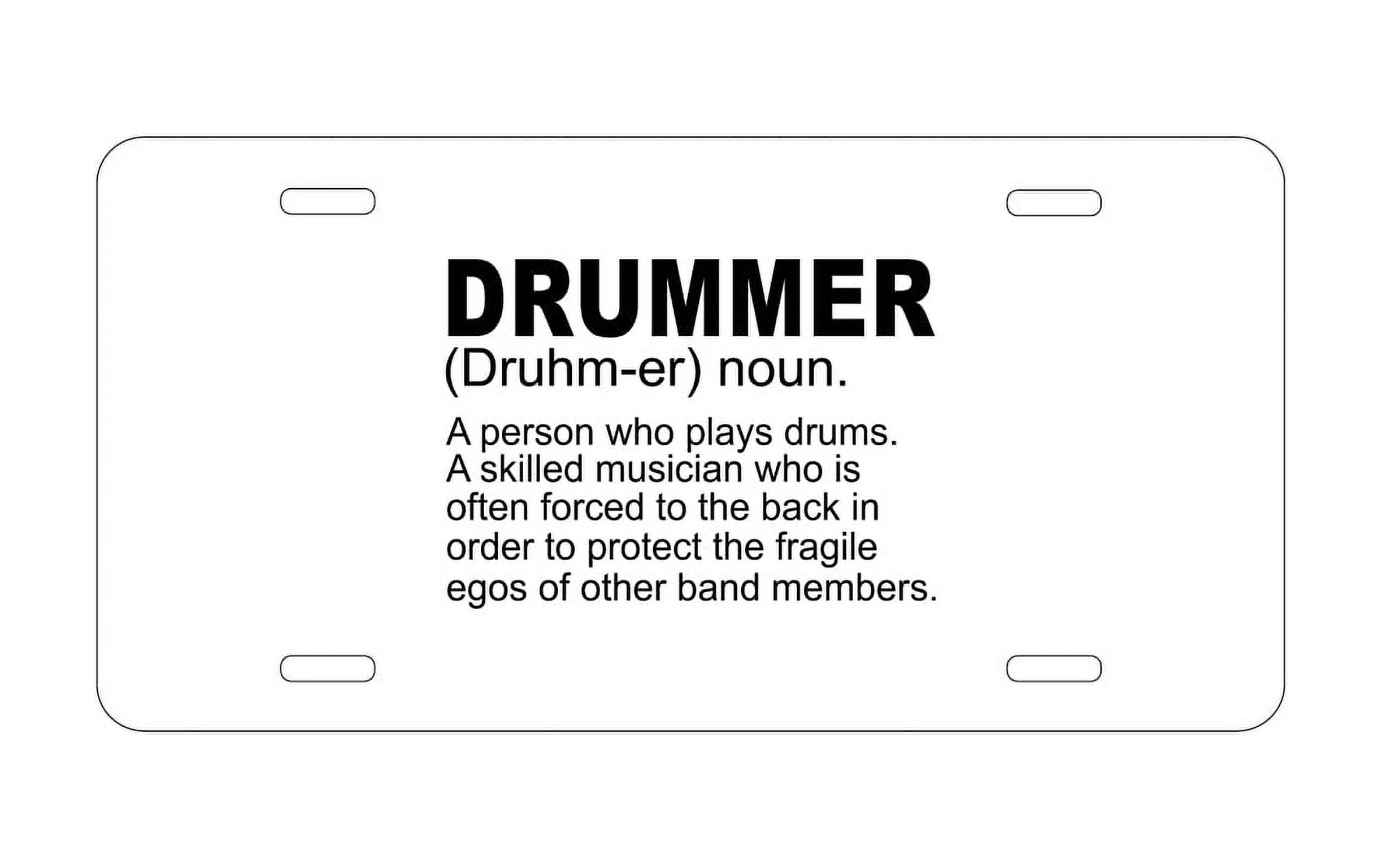 DistinctInk Custom Aluminum Vanity License Plate for Front of Car ...