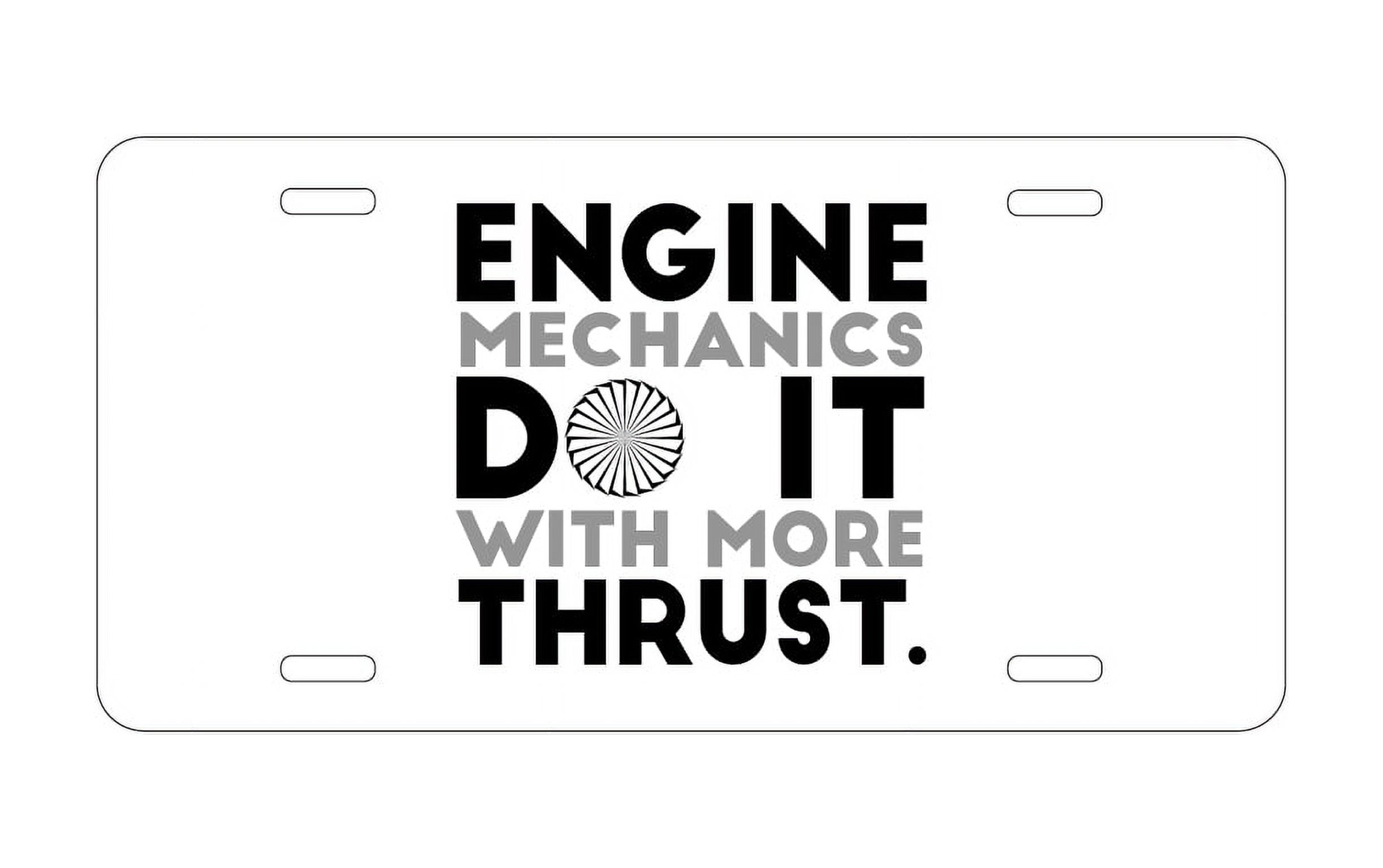 DistinctInk Custom Aluminum Vanity License Plate for Front of Car ...