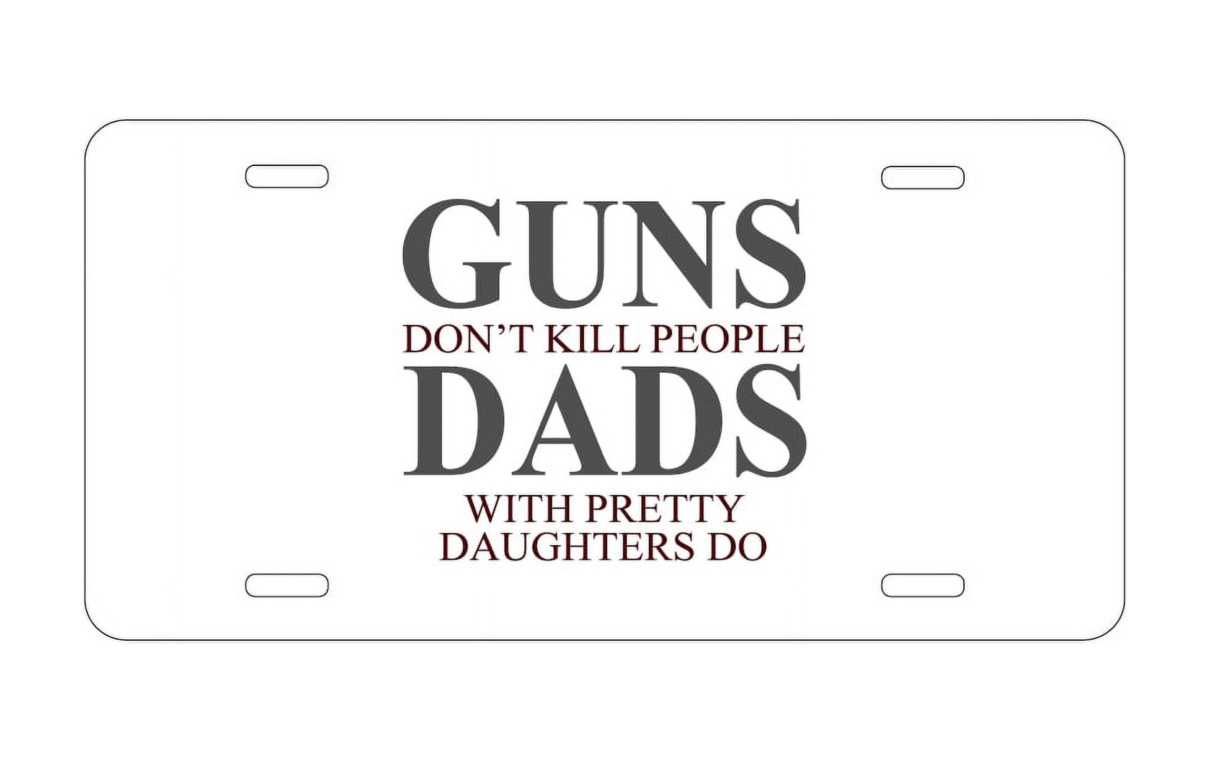 DistinctInk Custom Aluminum Vanity License Plate for Front of Car ...