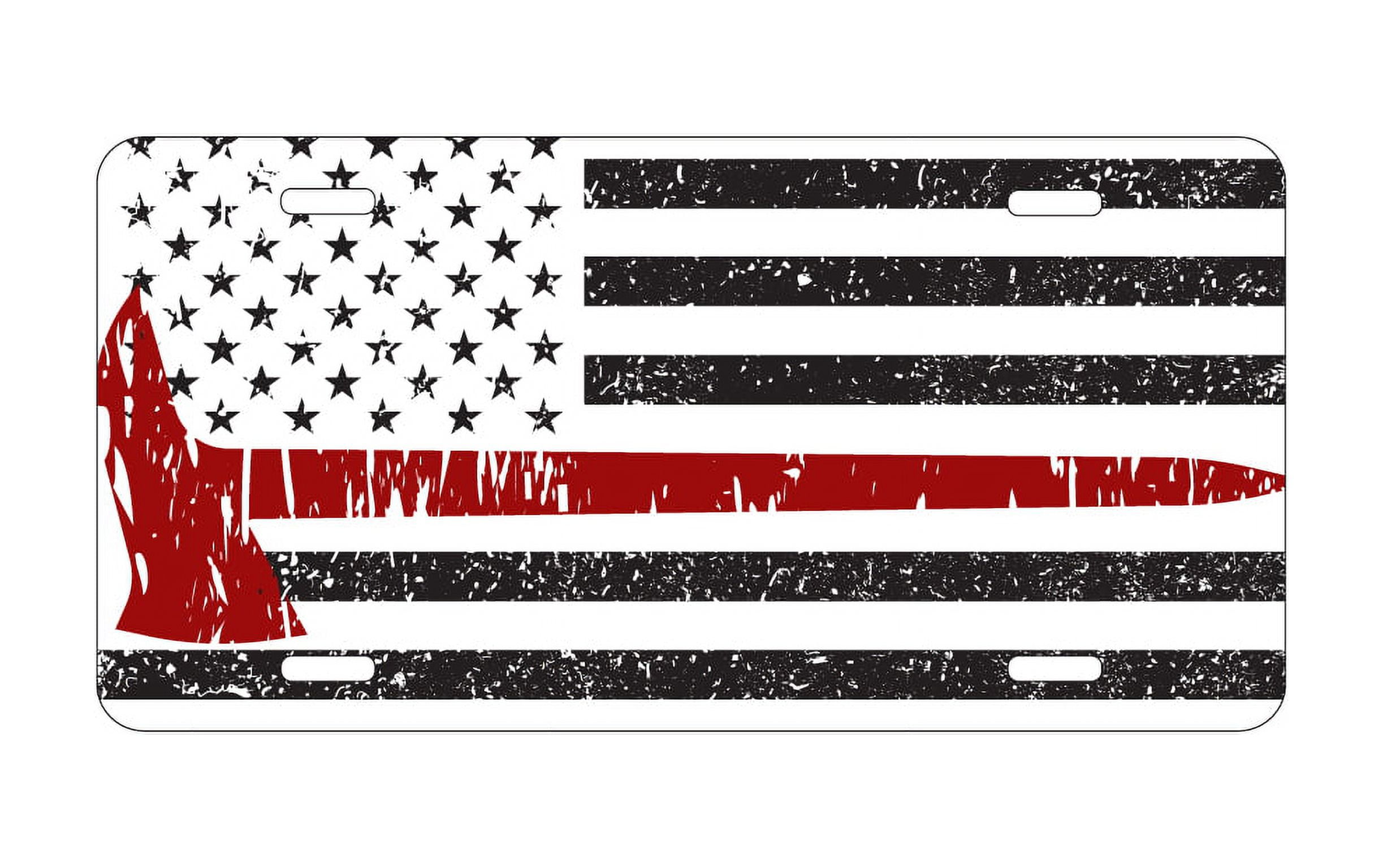 DistinctInk Custom Aluminum Vanity License Plate for Front of Car ...