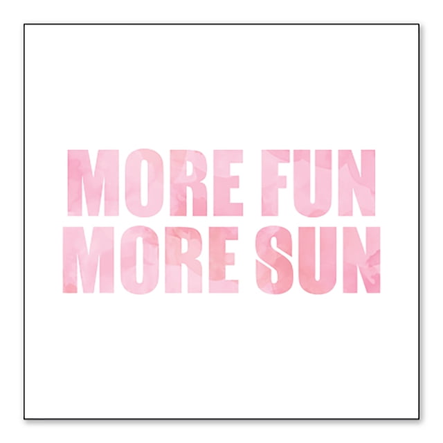 DistinctInk Custom Bumper Sticker - 10" x 10" Decorative Decal - White ...