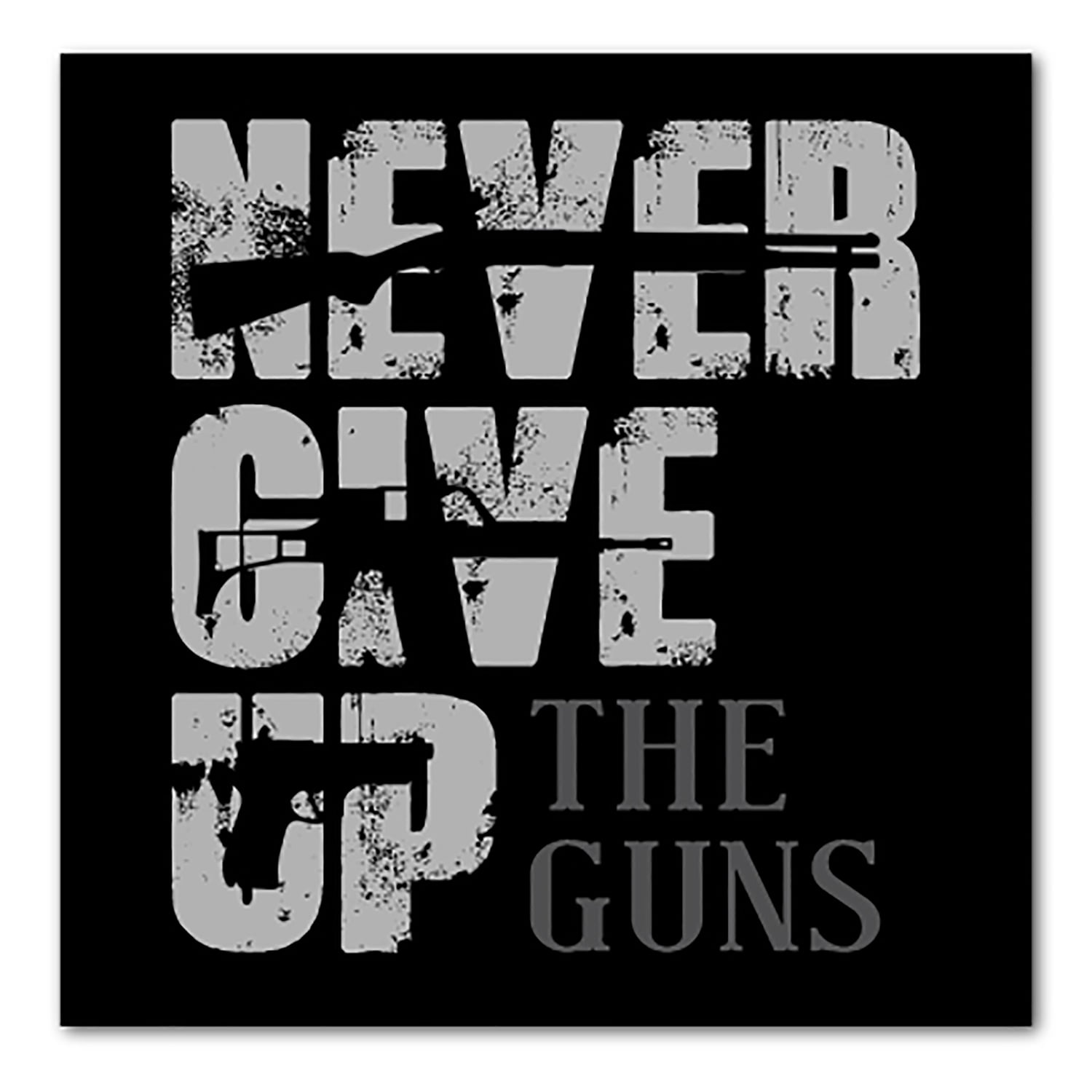 DistinctInk Custom Bumper Sticker - 3" x 3" Decorative Decal - Black ...