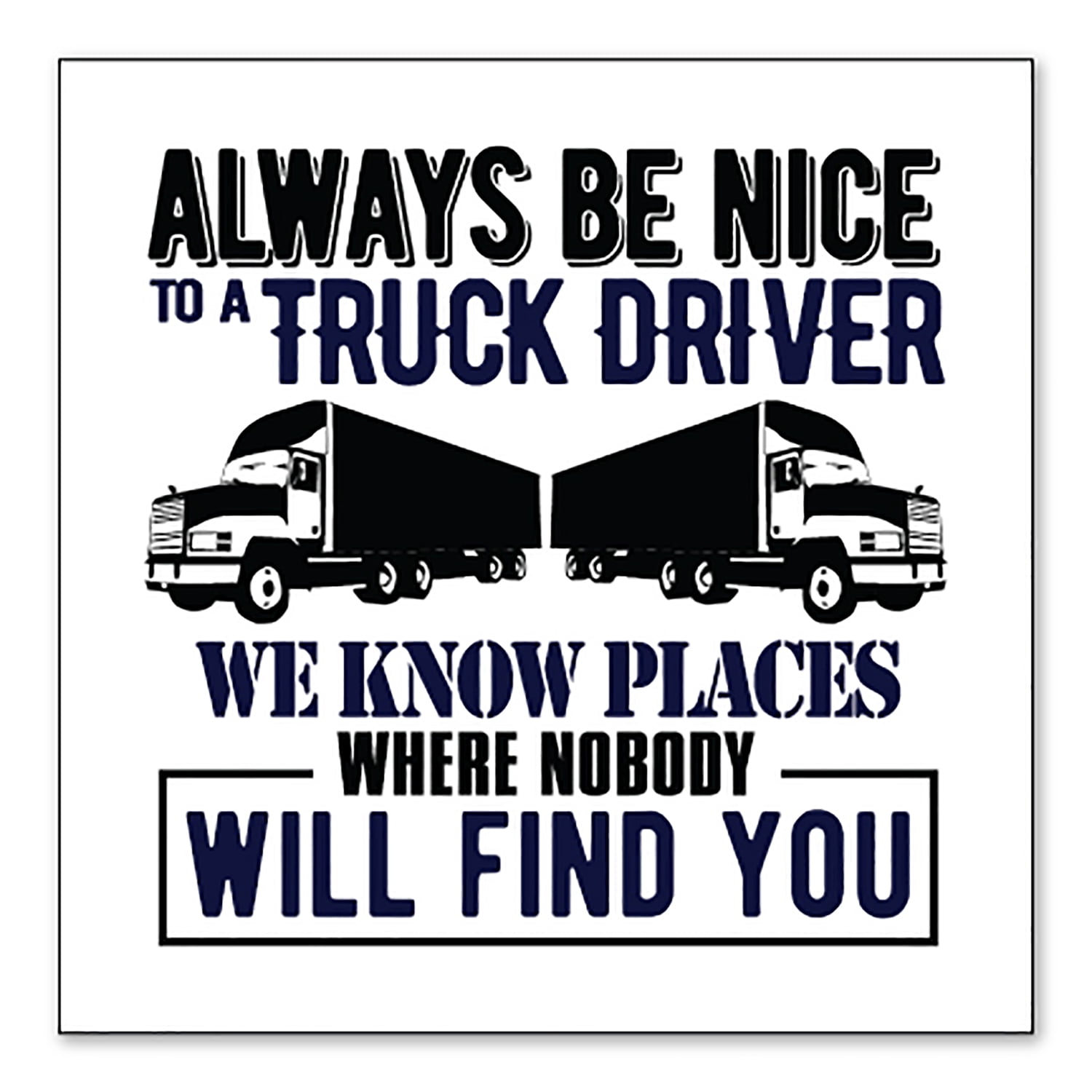 DistinctInk Custom Bumper Sticker - 4" x 4" Decorative Decal - White ...