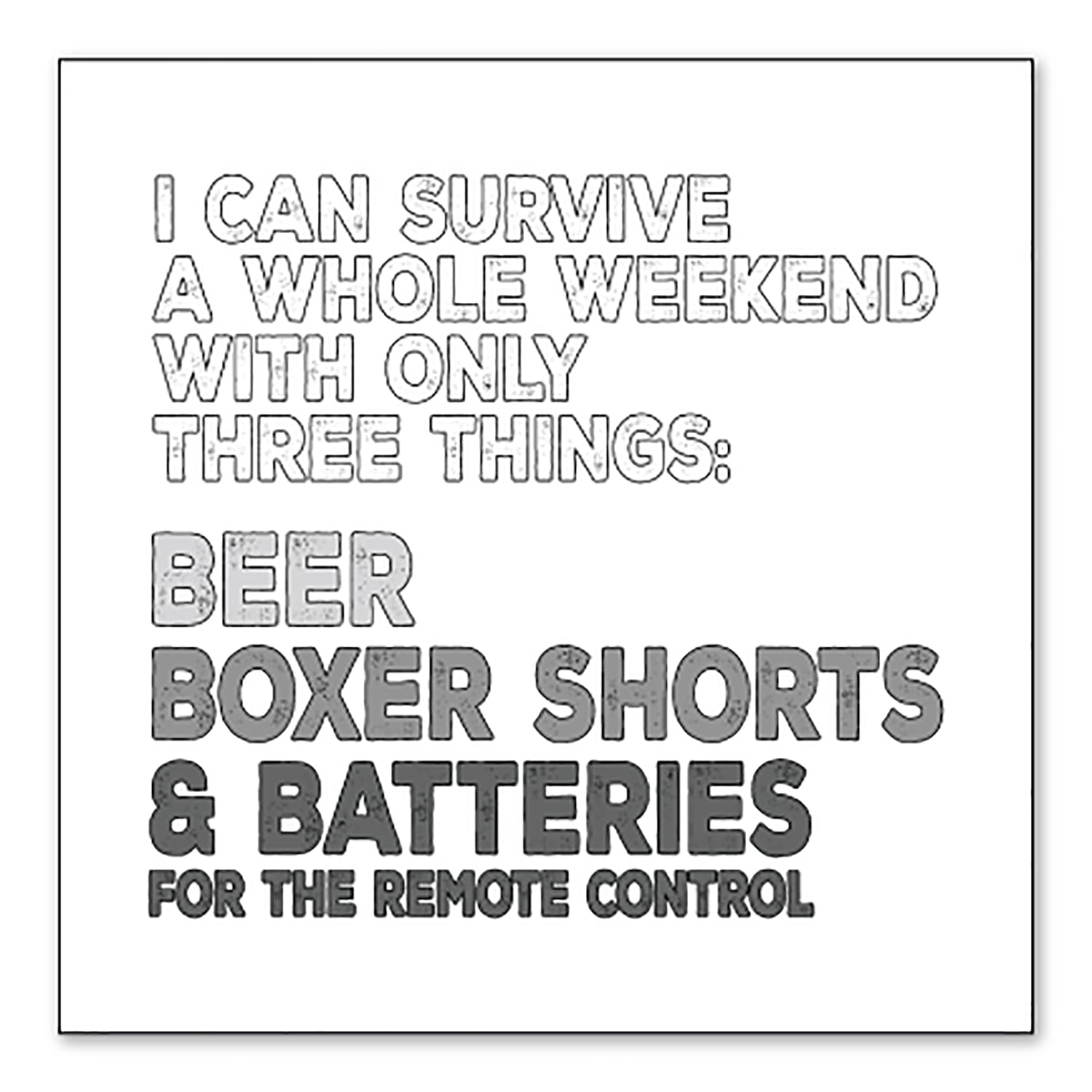 DistinctInk Custom Bumper Sticker - 4" x 4" Decorative Decal - White ...